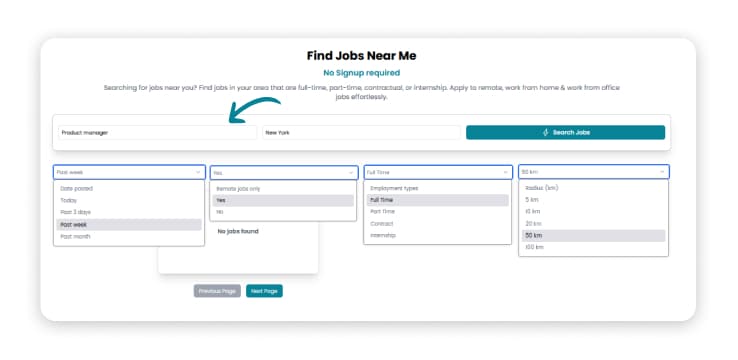 Find Jobs Near Me | No signup required